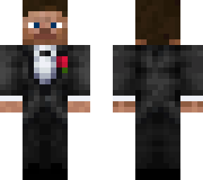 Suit Steve (Blue Eyes Edit) | Minecraft Skin