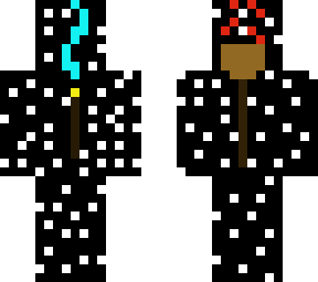 wizard pixel art | Minecraft Skin