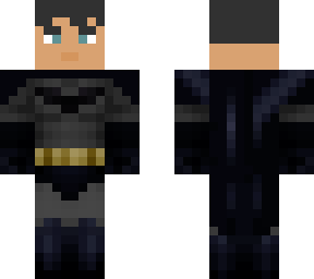 Batman (without cowl) | Minecraft Skin