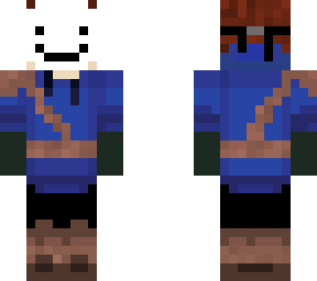 blue dream sad ist animatic | Minecraft Skin