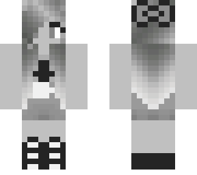 Colorless Girl | Minecraft Skin
