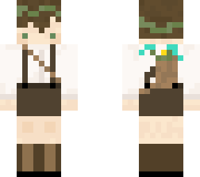 Cottagecore Forager | Minecraft Skin