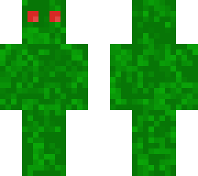 Fusion of creeper and zombie | Minecraft Skin