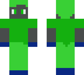 green boy remastered | Minecraft Skin
