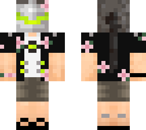 Overwatch Genji Beach Vacation | Minecraft Skin