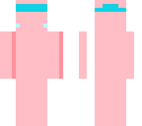 Pink and Blue (: | Minecraft Skin
