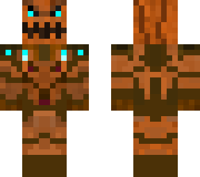 Pumpkin Warrior Golem | Minecraft Skin