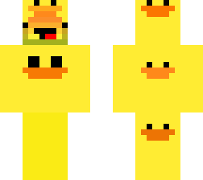 Rainbow skeppy duck monstrosity | Minecraft Skin