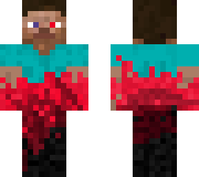 corrupted steve | Minecraft Skin
