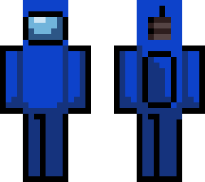 Dark Blue Imposter | Minecraft Skin