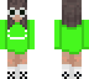 Dream team girl skin edited | Minecraft Skin