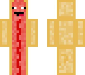 hotdog with ketchup | Minecraft Skin
