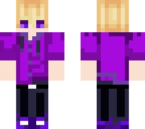 purple little boy | Minecraft Skin