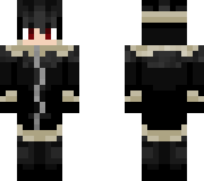black fur coat | Minecraft Skin