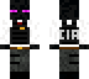 CIA Enderman Agent v2 | Minecraft Skin