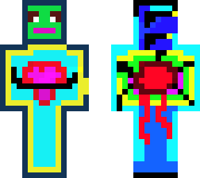 colorful mutant | Minecraft Skin