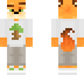 Nick Wilde Team Trees | Minecraft Skin