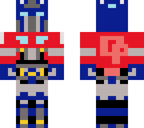 Optimus Prime | Minecraft Skin