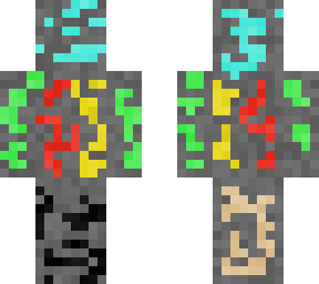 ore man | Minecraft Skin