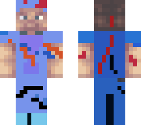 Steve With Armor | Minecraft Skins