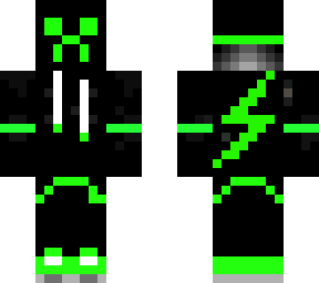 Black Creeper | Minecraft Skin