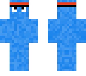 Blue Athlete (Derpy) | Minecraft Skin