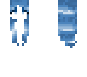 Blue hair base | Minecraft Skin