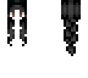 Long braided hair (give credit in desc if you use) | Minecraft Skin