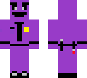 fnaf purple guy death springlocks | Minecraft Skins