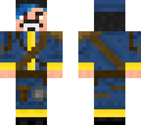 Silithur peli azul | Minecraft Skin