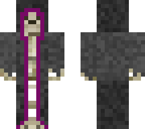 Skeleton in cloak | Minecraft Skin