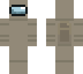 Among Us (Tan) (Unplayable Character) | Minecraft Skin