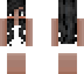 Base Skin - Black Hair - Medium Skin Tone | Minecraft Skin