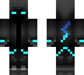 blue lightning | Minecraft Skin