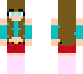 ela the party girl (2nd part of collection | Minecraft Skin