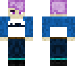 saiyan trunks capsule | Minecraft Skins
