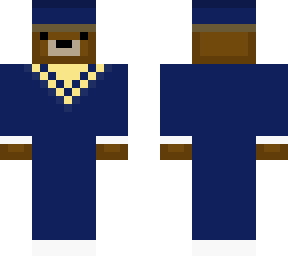 graduation bear | Minecraft Skins