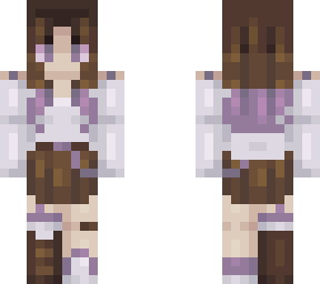 Mycelium Girl Minecraft Skins