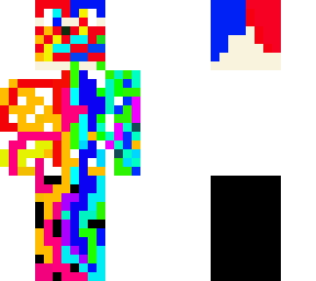 the ultra fire and ice god | Minecraft Skin