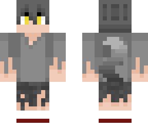 Wolf Human Oc | Minecraft Skin