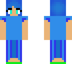 Atlanta the sea girl | Minecraft Skin