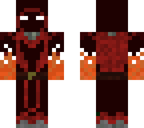 fire wizzard | Minecraft Skin