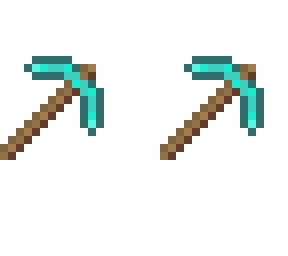 Minecraft diamond pick | Minecraft Skin