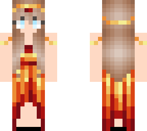 Nether princess | Minecraft Skin