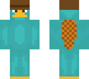 Perry the platypus | Minecraft Skin