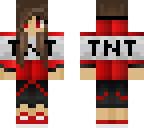 TNT Girl Edit | Minecraft Skin