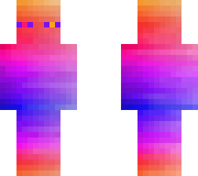 Vaporwave/sunset skin | Minecraft Skin