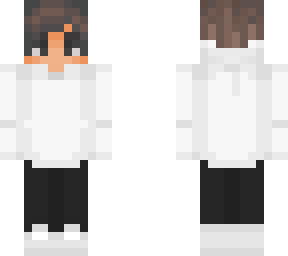 White Hoodie | Minecraft Skin