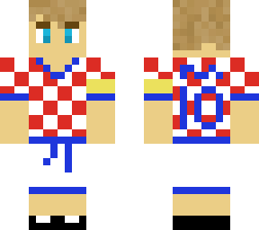 Croatian soccer player | Minecraft Skin