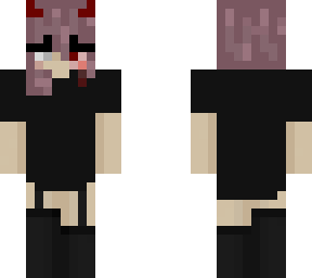devils girl | Minecraft Skin